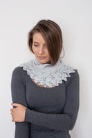 FREE Knitting Pattern Download - Heart Lace Scarf – Woolworx