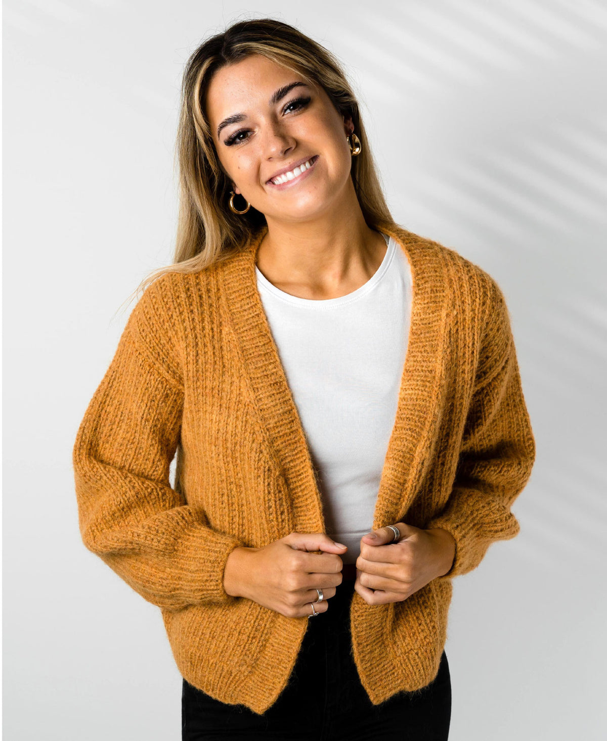 Knitting Pattern - Easy Mock Rib Cardigan – Woolworx