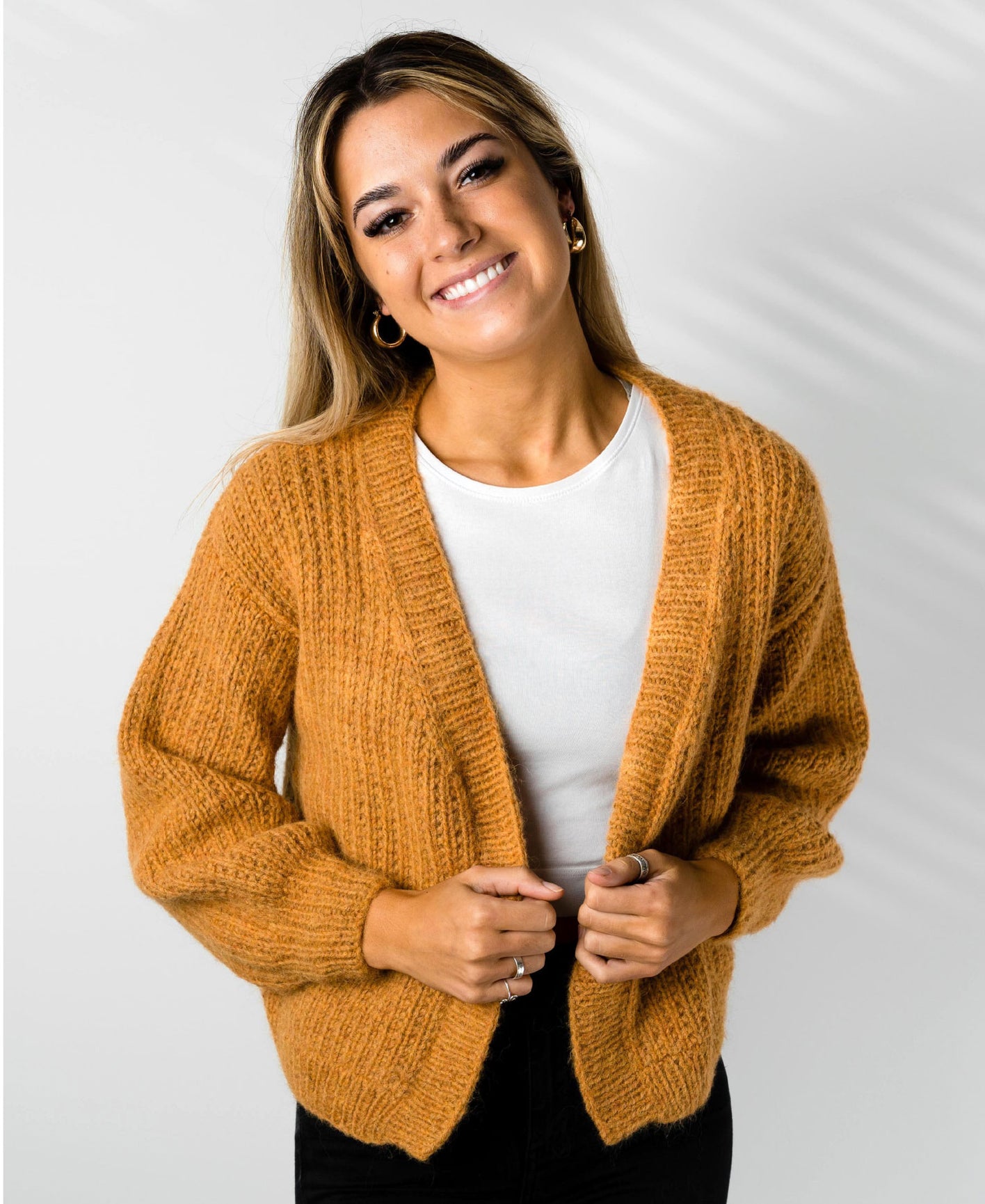 Knitting Pattern - Easy Mock Rib Cardigan – Woolworx