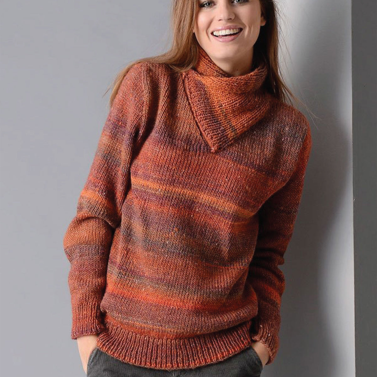 FREE Shawl Collar Sweater Pattern - Plassard Champetre Yarn – Woolworx